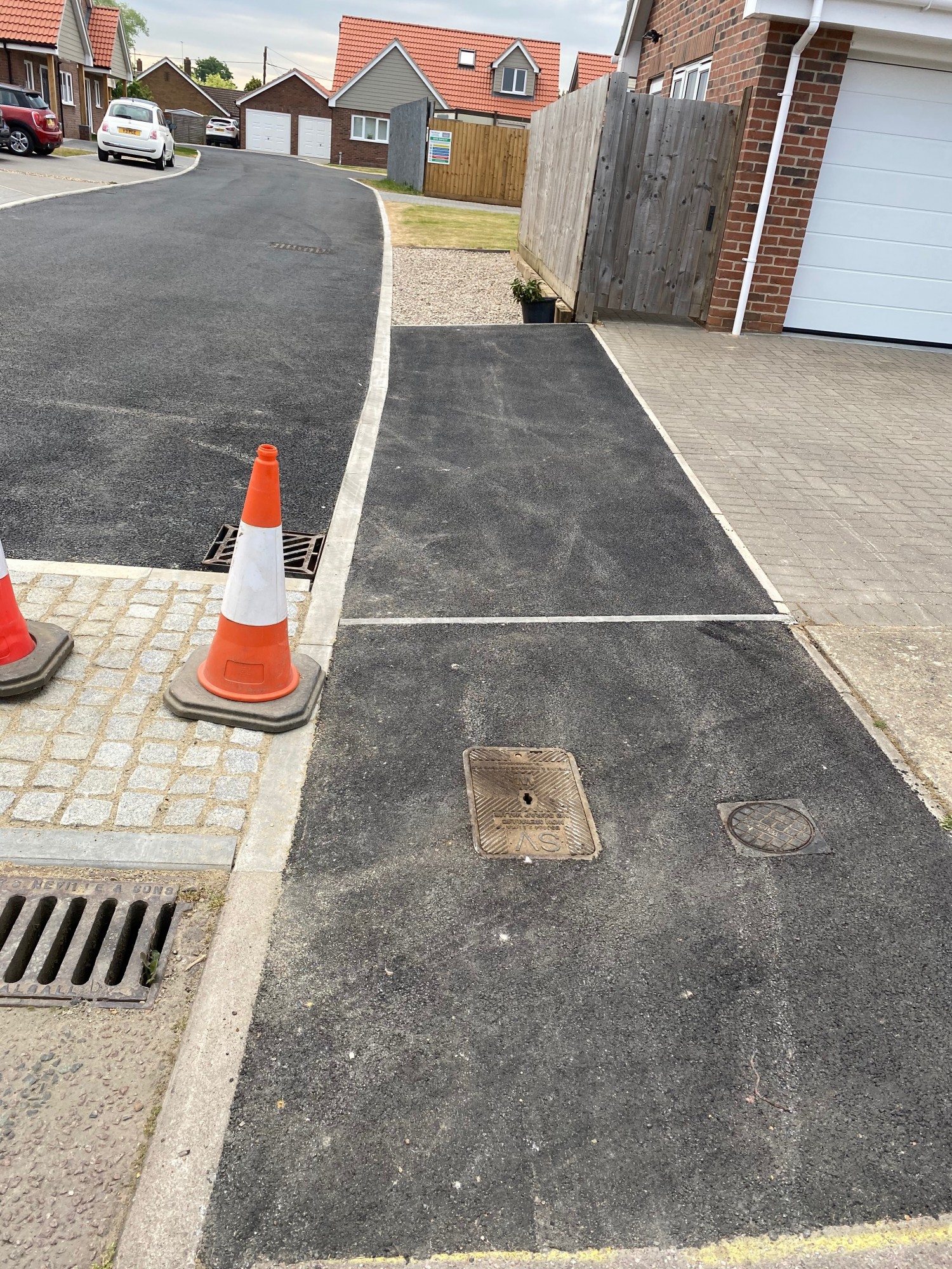 Access Road & section 278 Works - Kesgrave - Opus Construction